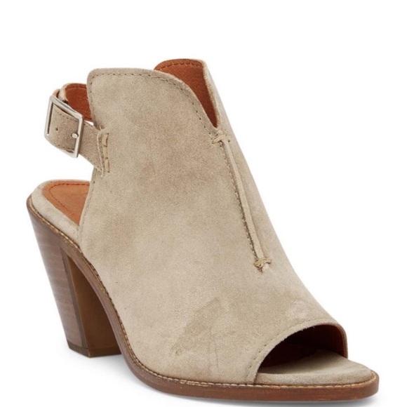 Frye | Shoes | Frye Open Toe Sling Back Block Heel Shoes | Poshmark